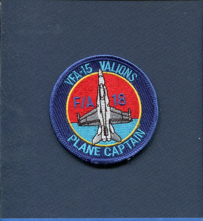 VFA-15 VALIONS F-18C F-18 Hornet PC PLANE CAPTAIN US Navy Squadron ...