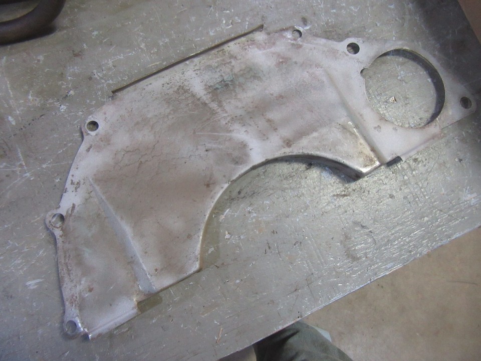 1963 1964 Pontiac Catalina automatic transmission front cover shield ...