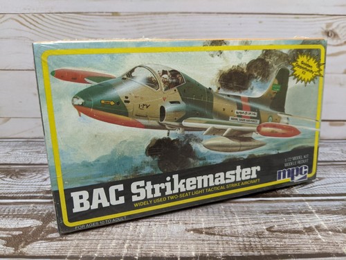 MPC BAC Strikemaster Tactical Strike Aircraft Plane Model Kit Sealed | eBay