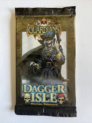 1995 FPG Guardians CCG TCG Dagger Isle Western Expansion Booster Pack ...