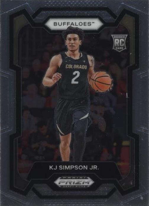 2024-25 Panini Prizm Draft Picks - KJ Simpson Jr. #93 (RC) for sale ...