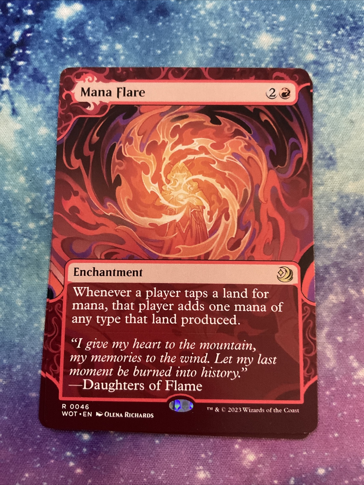 Mana Flare *Extended Art* Wilds of Eldraine: Enchanting Tales • MTG WOT 0046 R | eBay