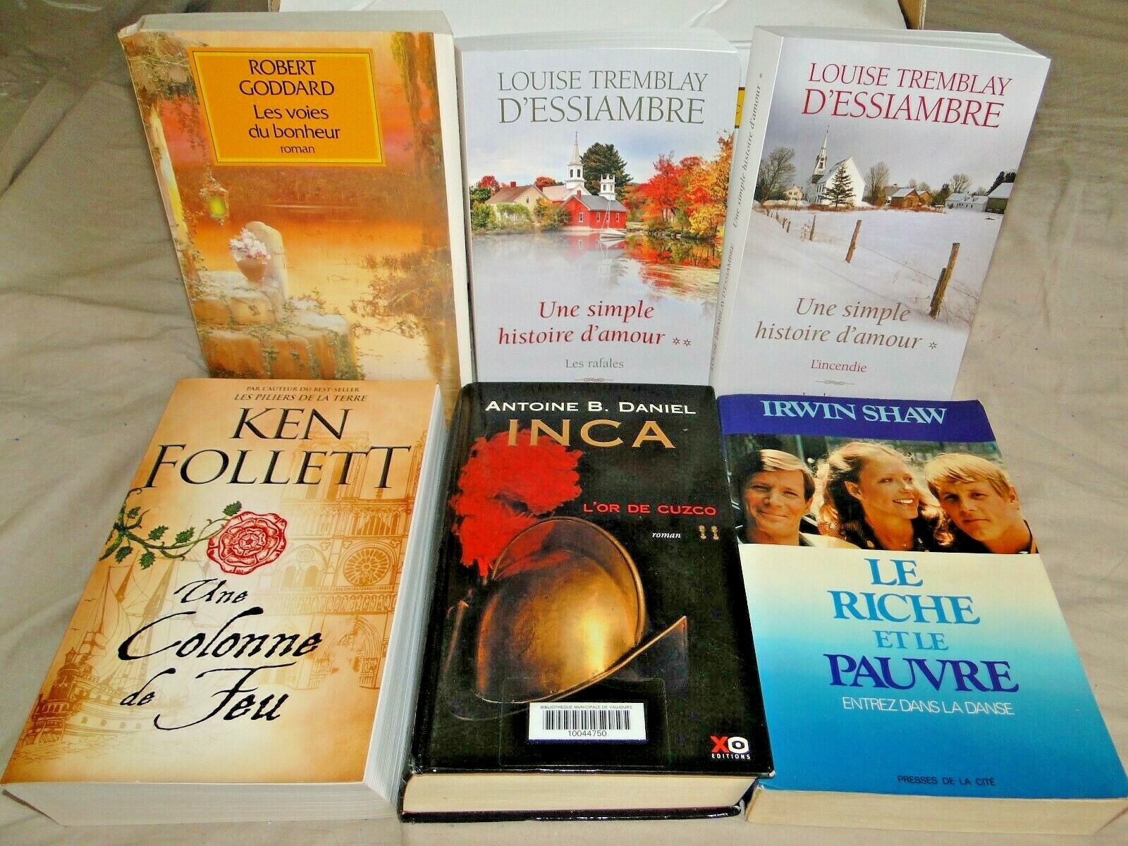 LOT DE + de 50 LIVRES ROMANS RELIES / BROCHES | eBay