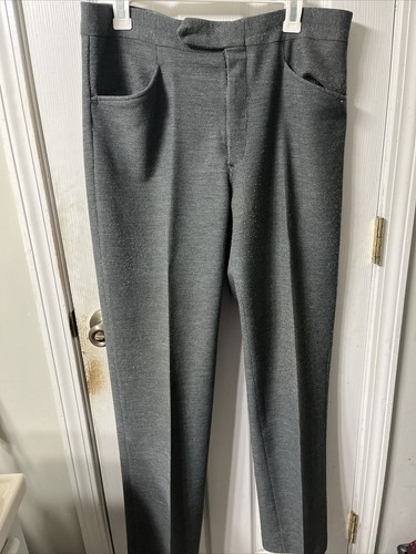 Vintage Kings Road Sears Mens Gray Pants Size 36L 36 Long | eBay