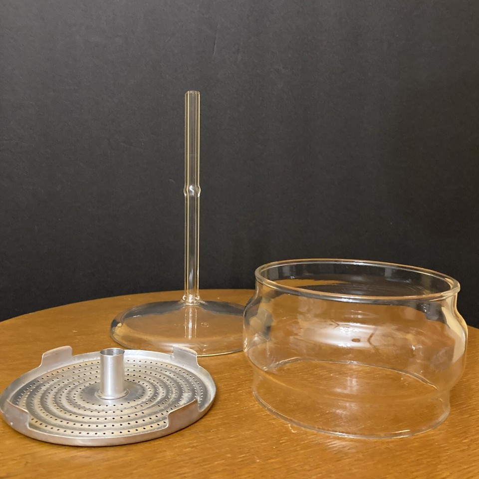 Vintage Pyrex glass 9 Cup Replacement percolator insert stem pump ...