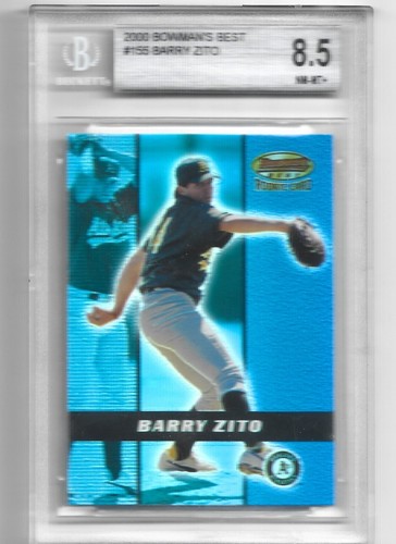 2000 Barry Zito Bowman's Best Rookie Card SP 793/2999 Graded NM-MT | eBay