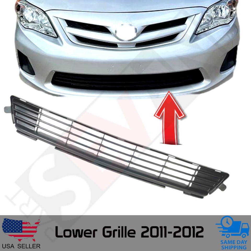 For 2011 2012 2013 Toyota Corolla Front Bumper Lower Grille 5311202280 ...