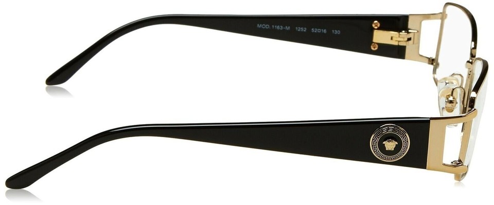 Versace VE1163M Eyeglass Frames 1252-52 - Pale Gold | eBay