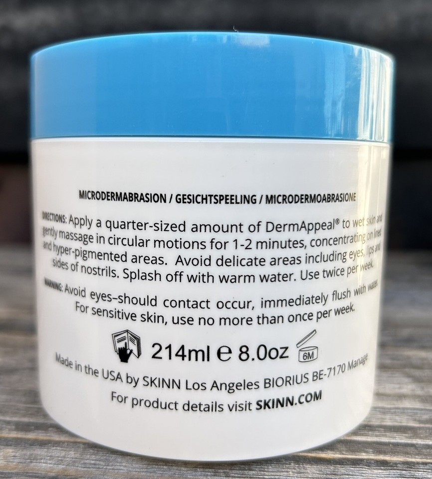 Skinn Non-Negotiables DermAppeal Therma-Enzymatic 8 oz | eBay
