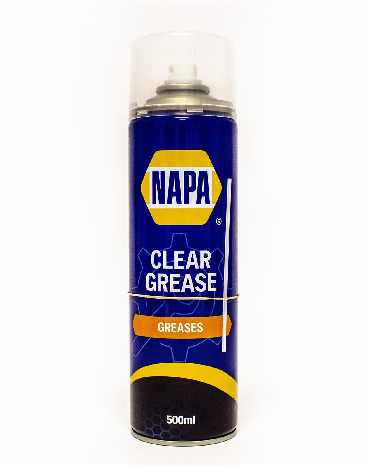 12x NAPA Clear Spray Grease 500ml Water Resistant Aerosol Lubricant ...