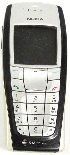 Nokia 6200 / 6200IM - Black and Silver ( AT&T ) Cellular Phone / BLD-3 ...