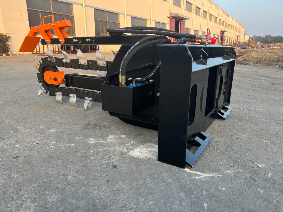 AGT 48" Compact Skid Steer Loader Trencher Attachment AGT-ECSSCT72 ...