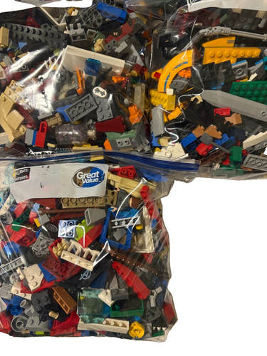 2 LB LEGO Bulk Lot Bricks Parts Pieces Random Mixed Clean Genuine – 1 ...