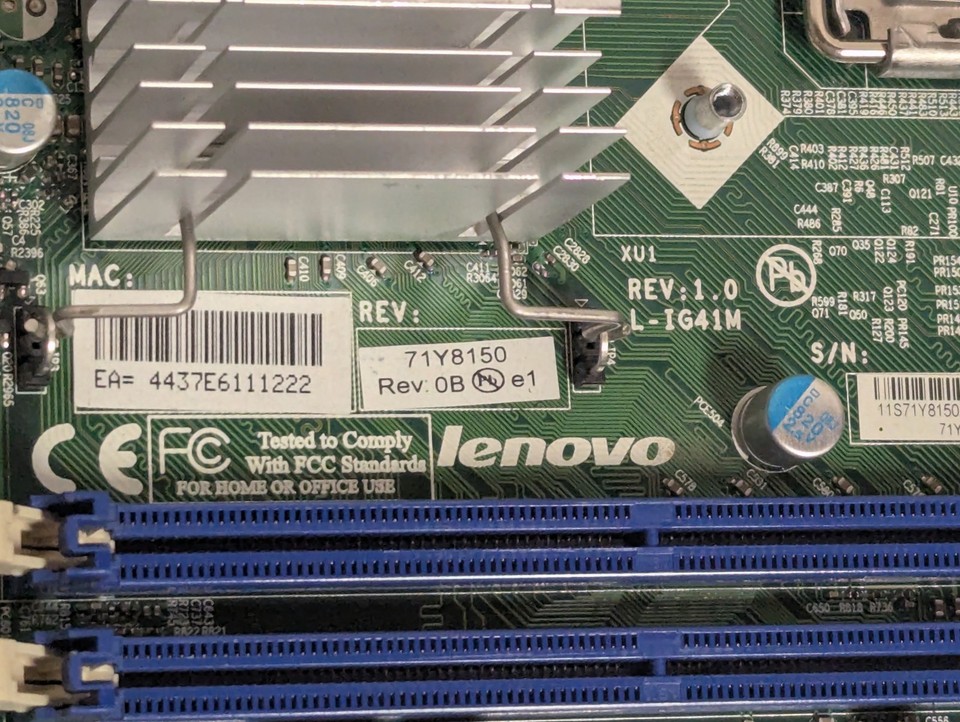 Lot of 2 ~ M70E Lenovo ThinkCentre Desktop Motherboard FRU 71Y6942 | eBay