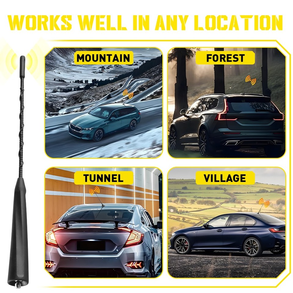 AM/FM Antenna Mast GM # 22783398 For Sonic Equinox Cruze Volt Encore ...