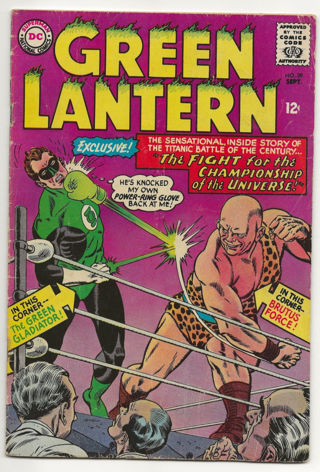 Green Lantern 39 48 55 61 GD/VG to VG+ 1965-68 Silver Age Lot! All Key ...