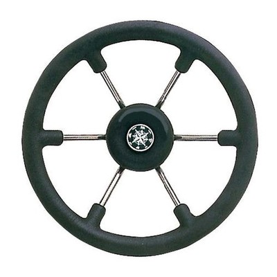 SS steering wheel black 400 mm - 1 PC Osculati - 45.139.40 - 4513940 | eBay