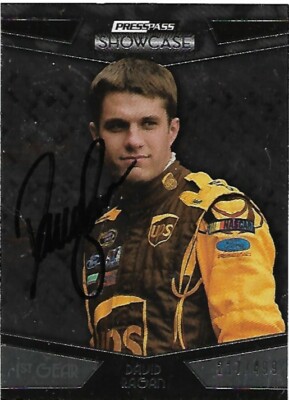 David Ragan signed 2010 PRESS PASS SHOWCASE card NASCAR DRIVER LE/499 ...