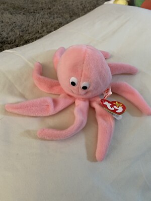 Ty Beanie Baby Inky The Octopus Mint W/Mint Tags PVC Pellets | eBay