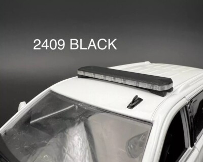 1/24 25 27 LED Ready Code 3 2700 Black Lightbar Sheriff Highway Patrol ...