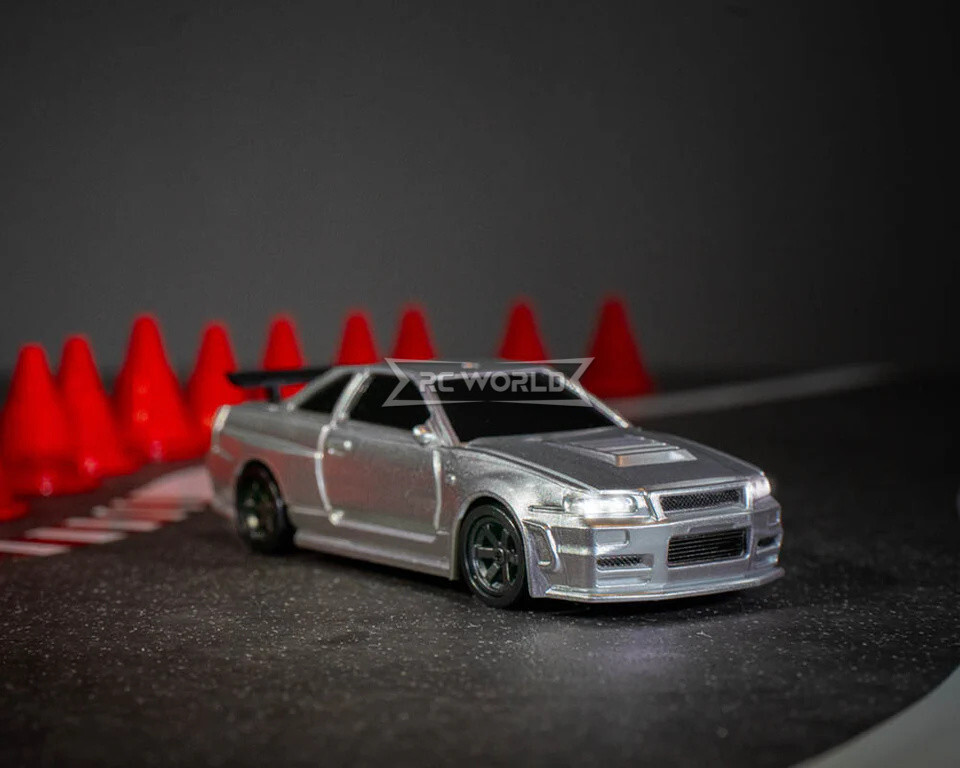 RC 1/43 Mini NISSAN GTR DRIFT CAR AWD W/ LED Lights -RTR- | eBay