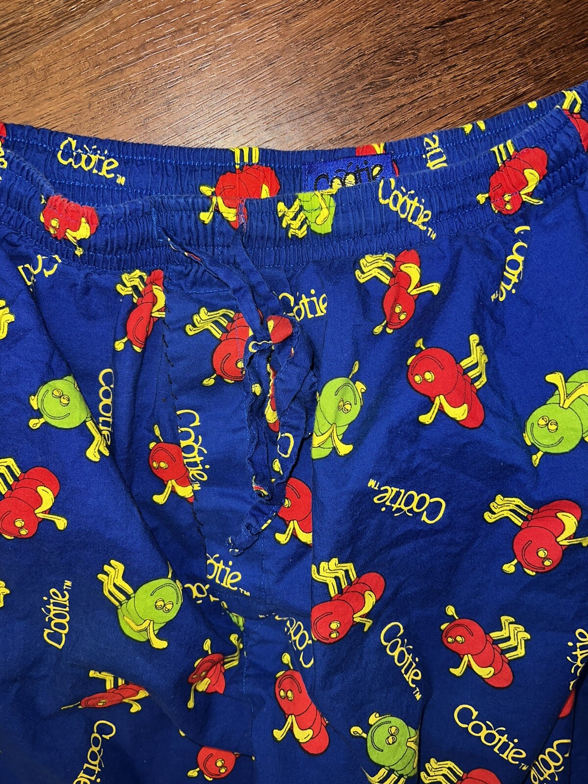 COOTIES GAME THEMED PAJAMA SET LOUNGE PANTS MENS SIZE… - Gem