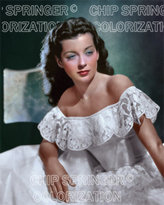 GAIL RUSSELL The Night Has 1000 Eyes #6 | Sexy 8x10 COLOR PHOTO BY CHIP ...