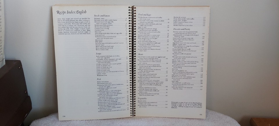 TIME-LIFE FOODS OF THE WORLD RECIPES: CLASSIC FRENCH COOKING PAPERBACK ...
