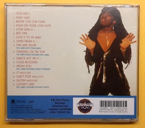 The Definitive Collection by Rick James CD 2006 Motown B0004099-02 | eBay