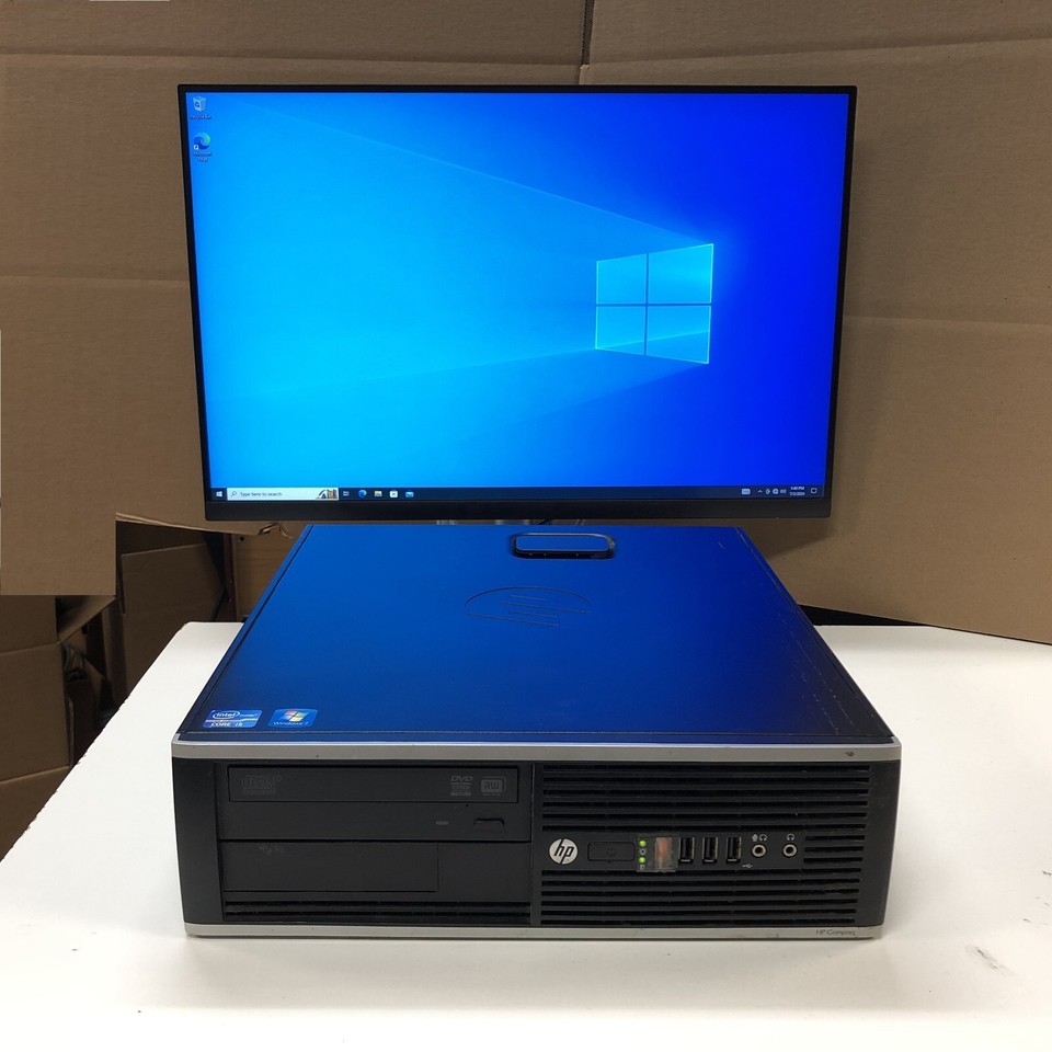 HP Compaq 6200 Pro SFF PC Intel Core i5-2400 3.1GHz 16GB RAM 500GB HDD ...
