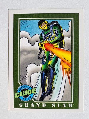 1991 HASBRO GI JOE #50 GRAND SLAM NM-MT CARD | eBay