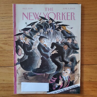 New Yorker Magazine Edward Sorel Art X Men British Pop Music June 5 ...