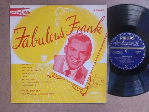 Frank Sinatra - Fabulous Frank 10" LP Aust Press | eBay