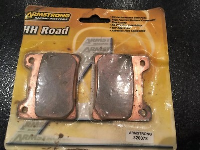 Armstrong HH Performance Brake Pads for Yamaha Rear Equiv EBC FA88 ...