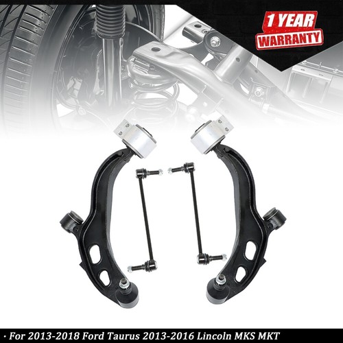 4pc Front Lower Control Arm For Ford Taurus 2013-2018 Lincoln MKS MKT ...