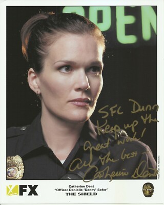 Catherine Dent - The Shield Original Autographed 8x10 Signed Photo | eBay