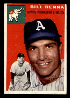 1954 Topps Baseball #112 Bill Renna EX | eBay