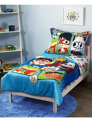 Ryan’s World 5-Piece Toddler Bedding Set Color: multi Size: one size | eBay
