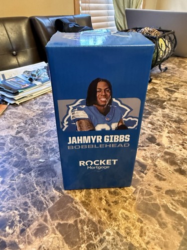 Detroit Lions 2024 Jahmyr Gibbs Bobblehead (New in box) | eBay