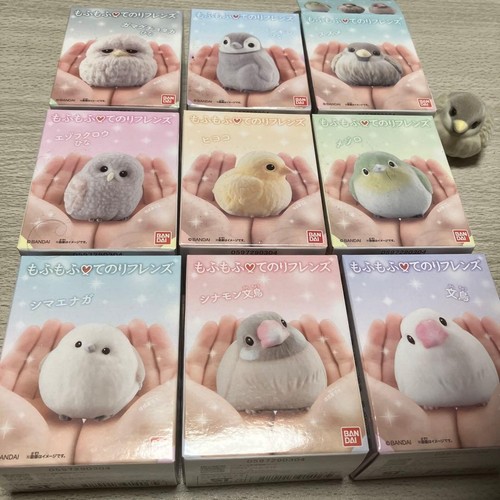 Mofumofu Tenori Friends Complete Set Figure Shimaenaga Java Sparrow etc ...