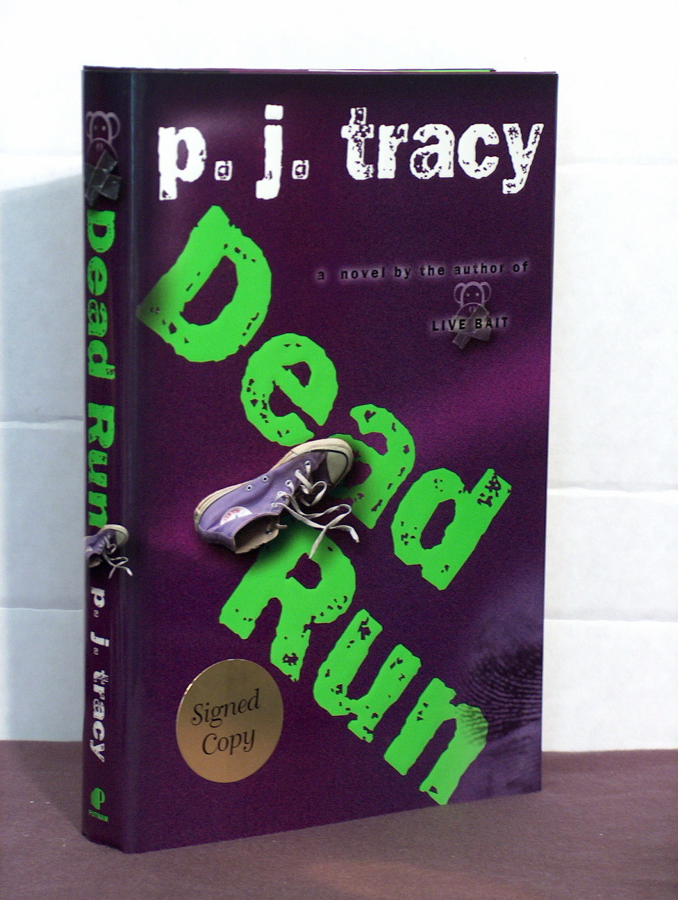 1st, signed by author, Monkeewrench Crew 3: Dead Run by P. J. Tracy ...