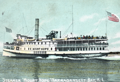 Mount Hope Steamship Ship Postcard Steamer | eBay