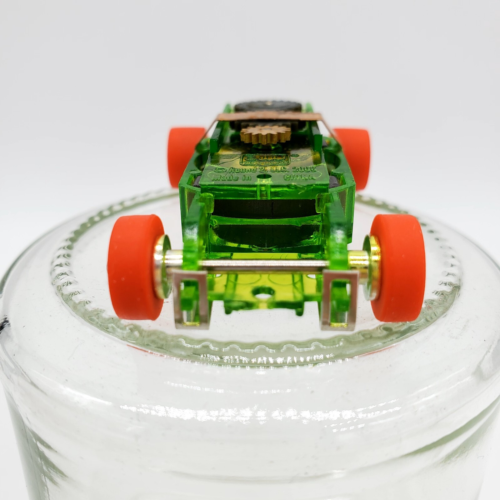 New Auto World ThunderJet Ultra G Ho Slot Car Chassis Green Translucent ...