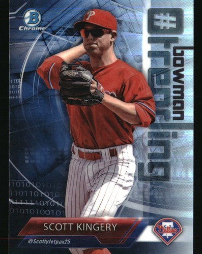 Scott Kingery 2018 Bowman Chrome ##-SK BASEBALL Card | eBay