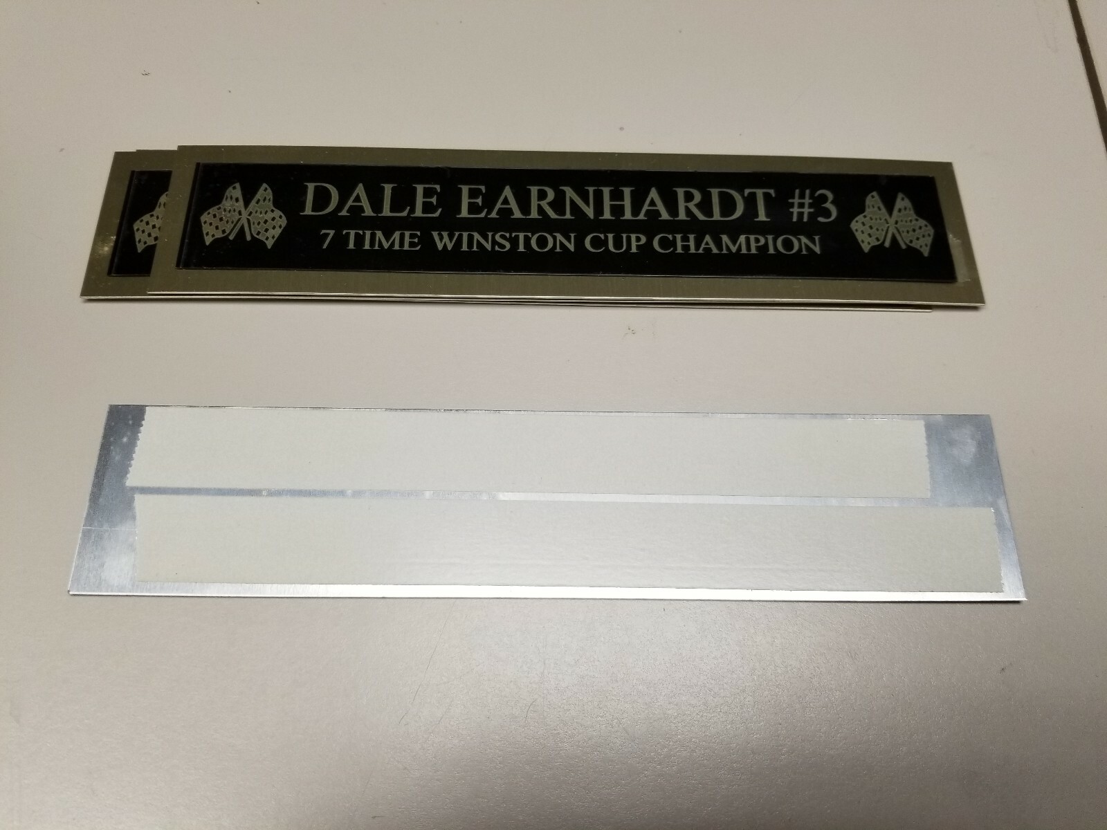 Dale Earnhardt #3 7 Time Winston Cup Champion Nameplate NEW | eBay