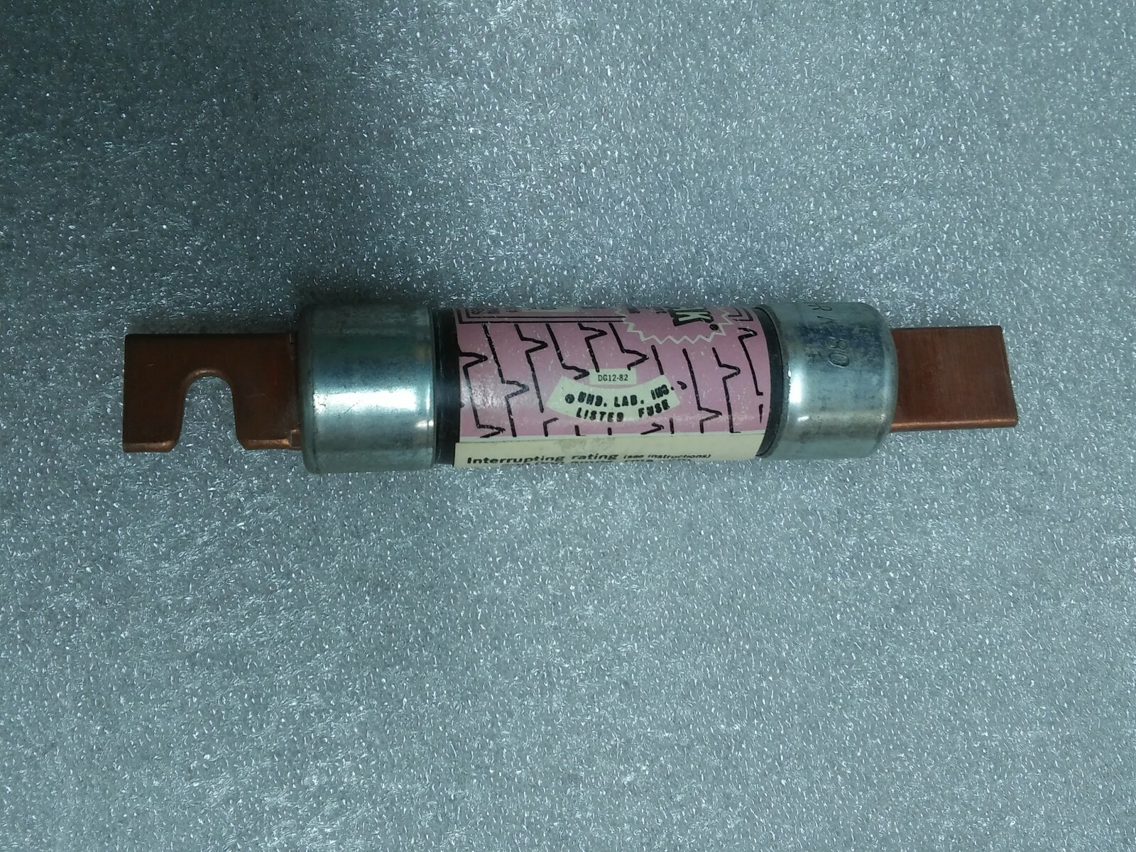 Bussmann LPN-RK-80 AMP Low-Peak Dual Element Time Delay Class RK1 Fuse ...