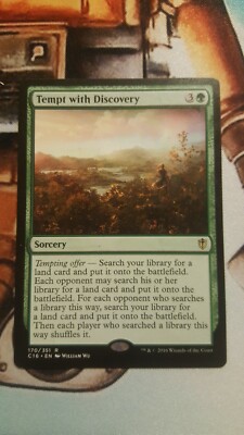 Tempt With Discovery Magic The Gathering MTG Card - COM - Cheap ...
