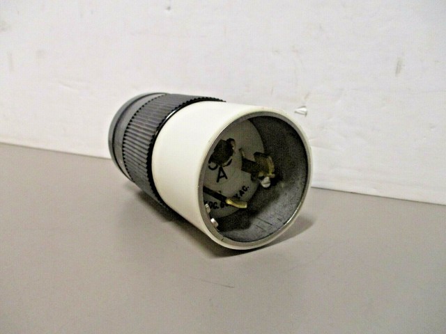 Leviton 3765C 50 a 250 VDC 600 VAC 3 Pole 4 Wire Locking Plug for sale ...
