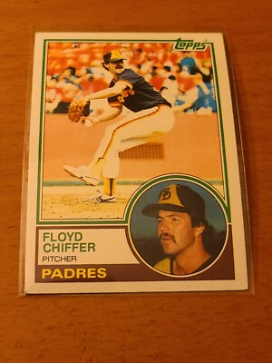 PADRES FLOYD CHIFFER 1983 TOPPS #298 | eBay