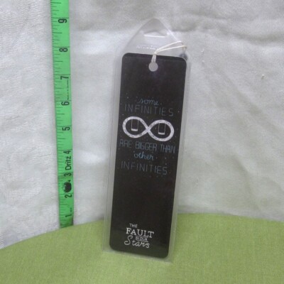 FAULT IN OUR STARS bookmark Some Infinities Bigger Than Others ...